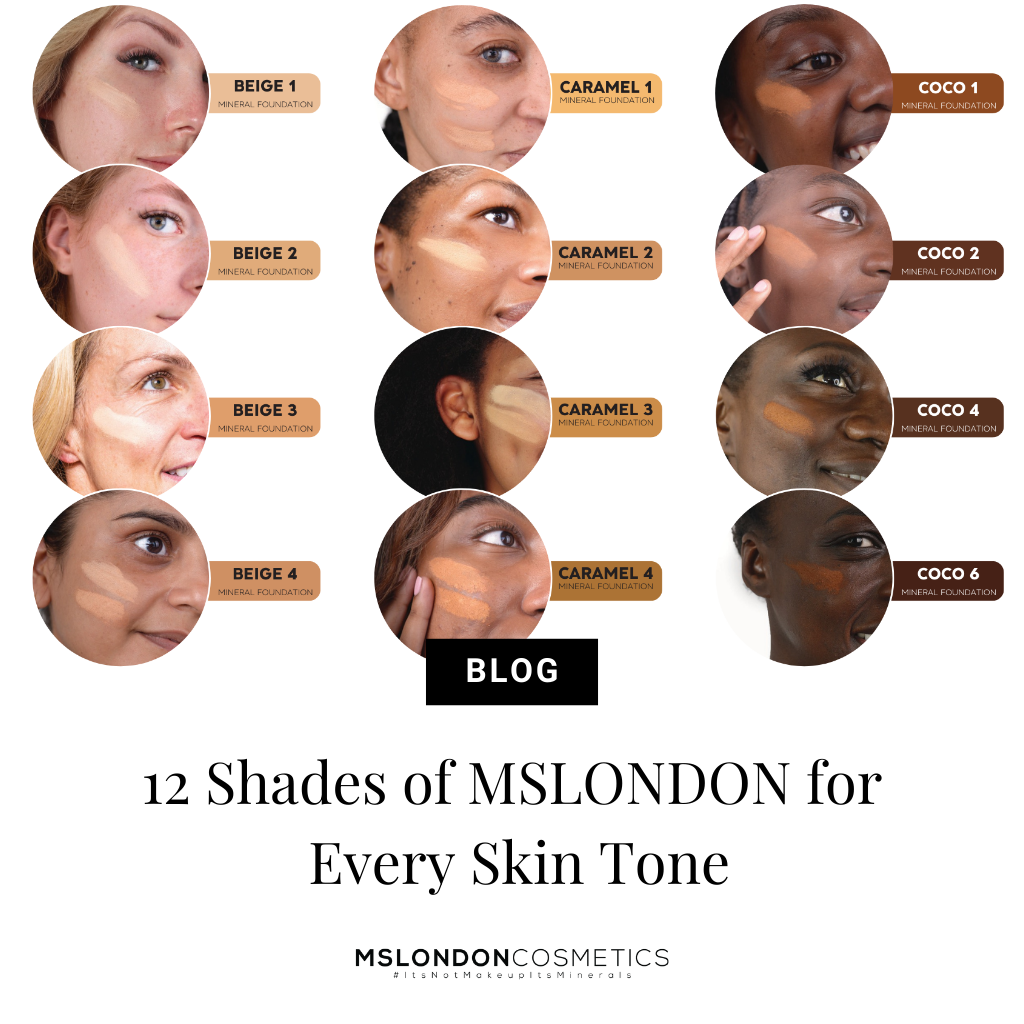 12 Shades of MSLONDON for Every Skin Tone 🎄 – MSLondon® Cosmetics